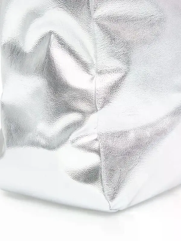 Adidas Metallic Logo-embossed Tote Bag