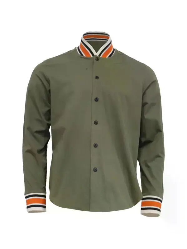 Loewe Striped-trim Button-down Shirt