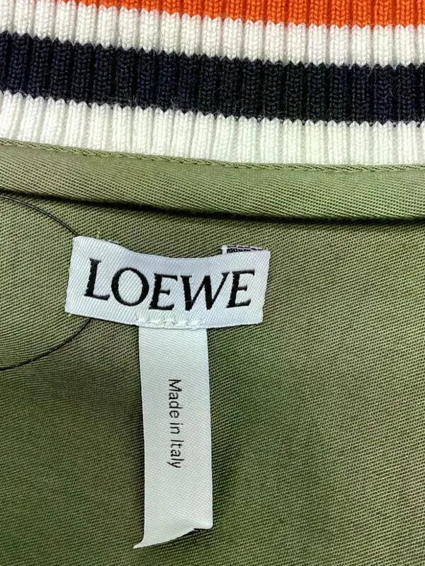 Loewe Striped-trim Button-down Shirt