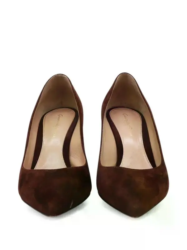 GIANVITO ROSSI Pointed-toe Pumps - Brown