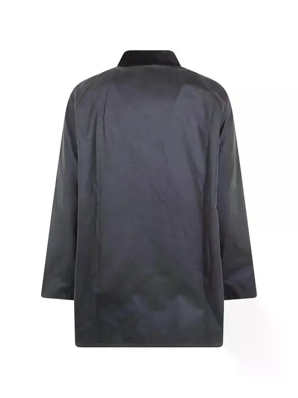 Barbour Corduroy-collar Raglan-sleeve Coat
