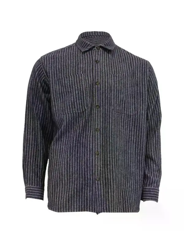 ISABEL MARANT VINTAGE Striped Button-down Shirt