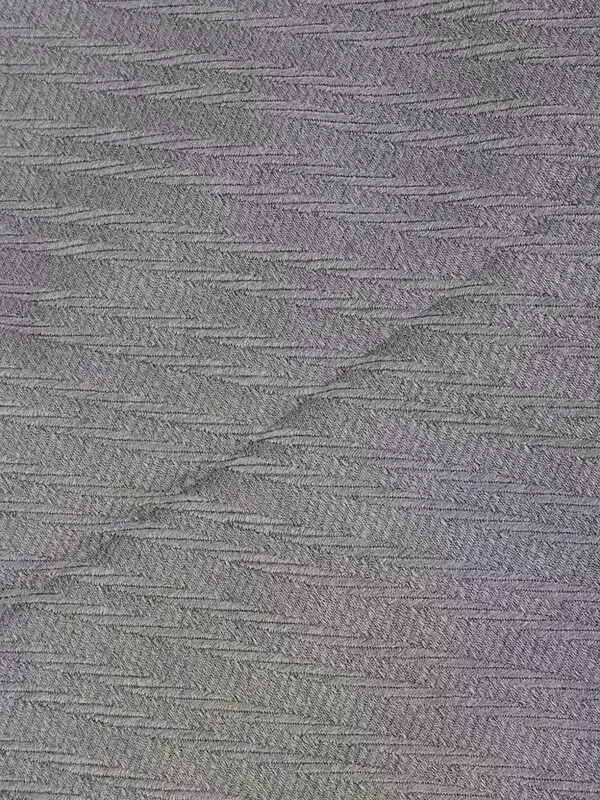 Emporio Armani Herringbone-pattern Frayed Scarf