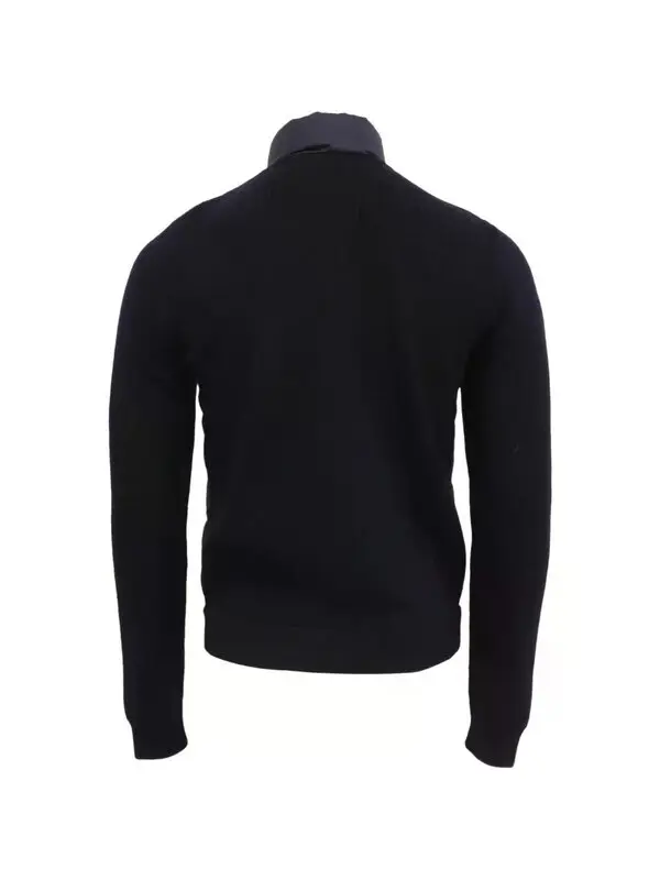 Moncler Quilted Panelled Sweater