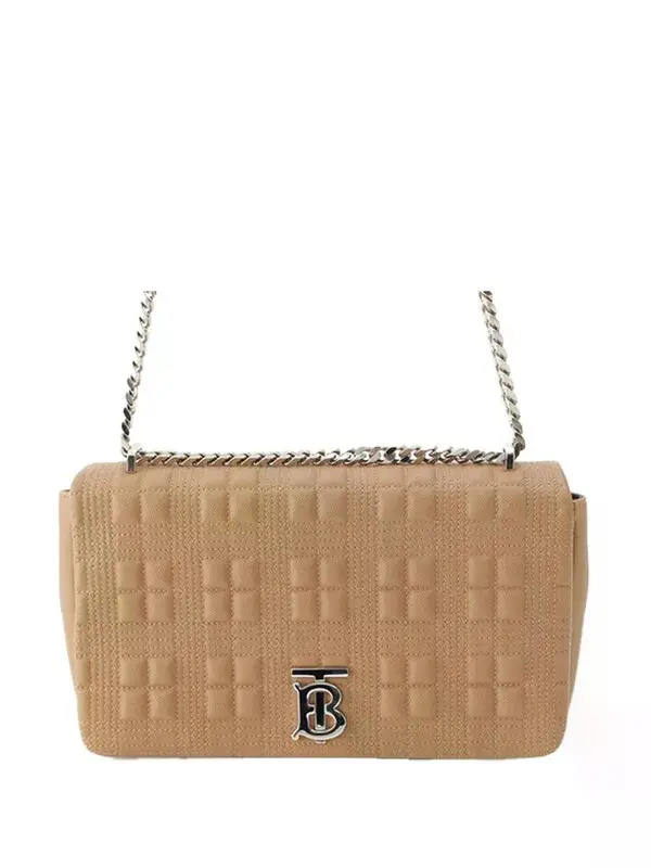 Burberry 2018-2023 Medium Quilted Lambskin Lola Crossbody Bag - Brown