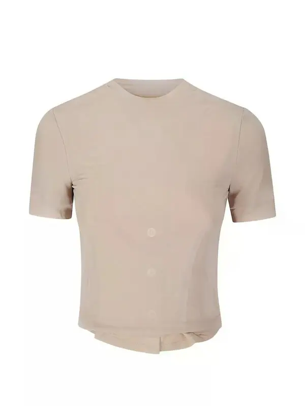MAISON MARGIELA Fusion Button-detail T-shirt