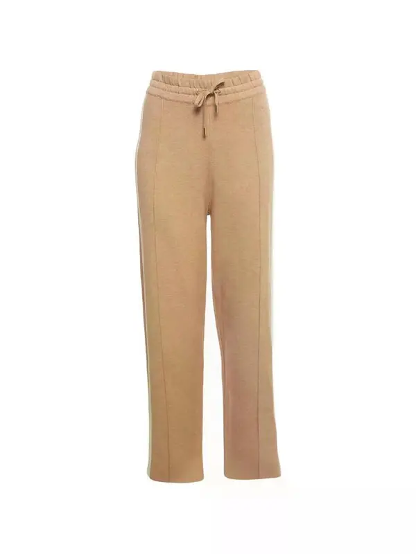 Sandro Striped Knit Trousers - Neutrals