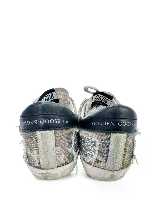 GOLDEN GOOSE Super-star Glittered Sneakers