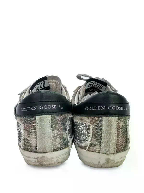 GOLDEN GOOSE Super-star Glittered Sneakers
