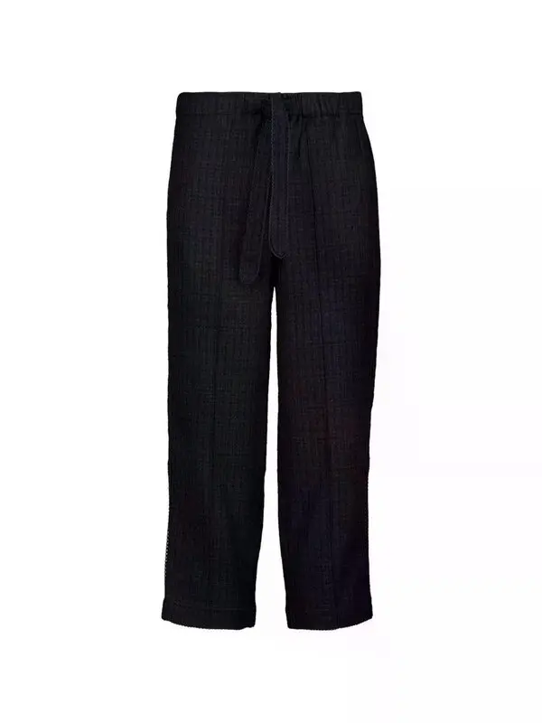 BAZISZT Dario Straight-fit Trousers - Blue