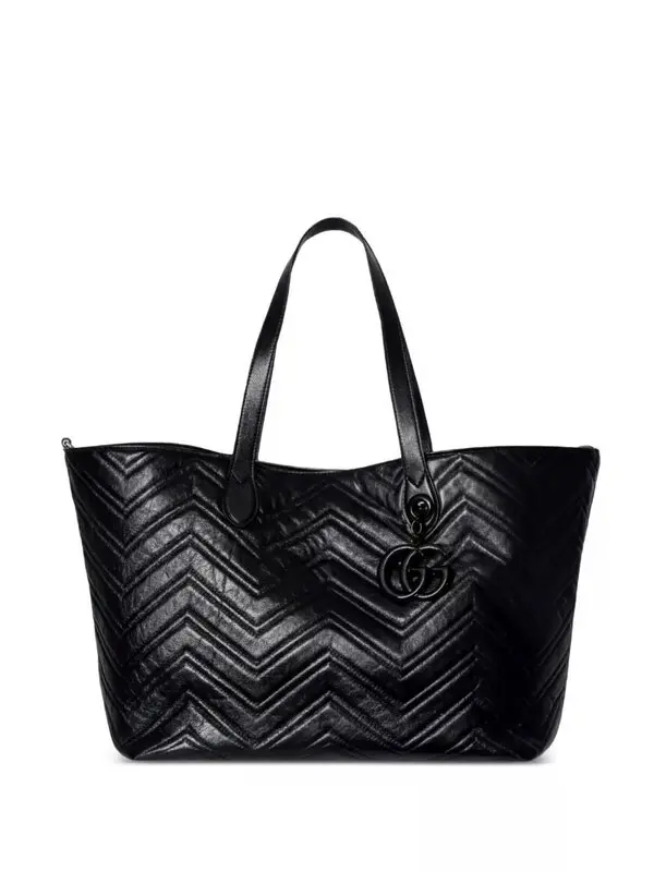 Gucci Gg Marmont Tote Bag - Black