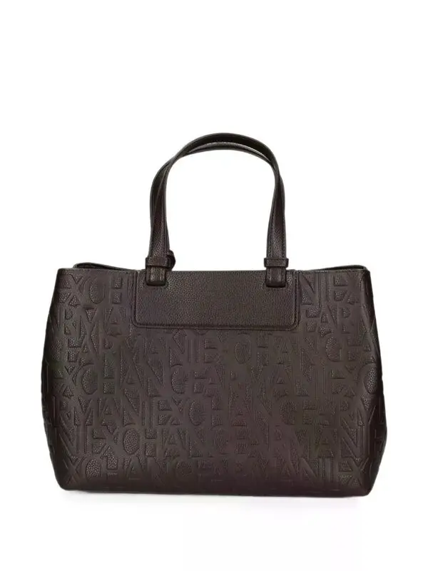 Armani Exchange Logo-embossed Tote Bag