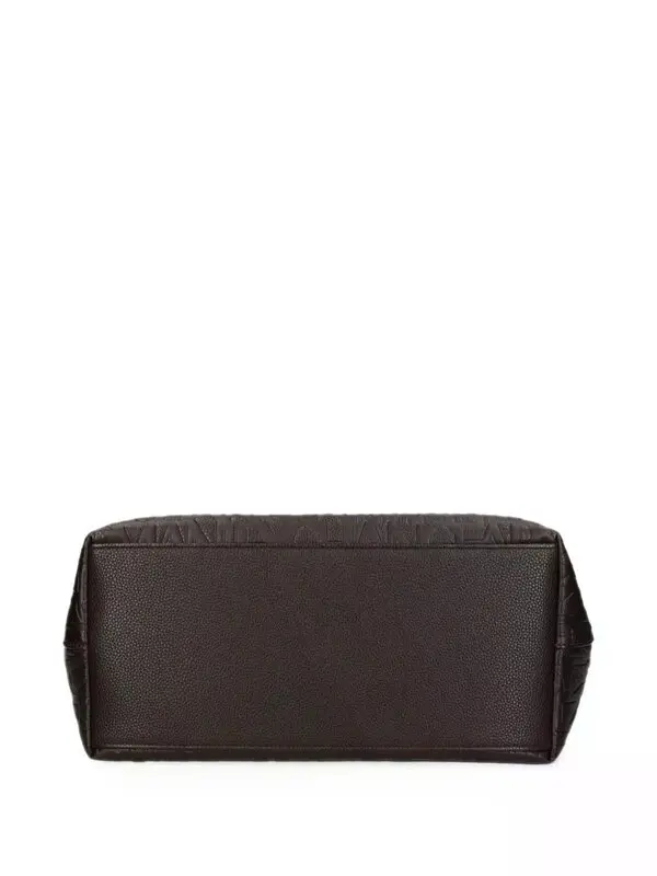 Armani Exchange Logo-embossed Tote Bag