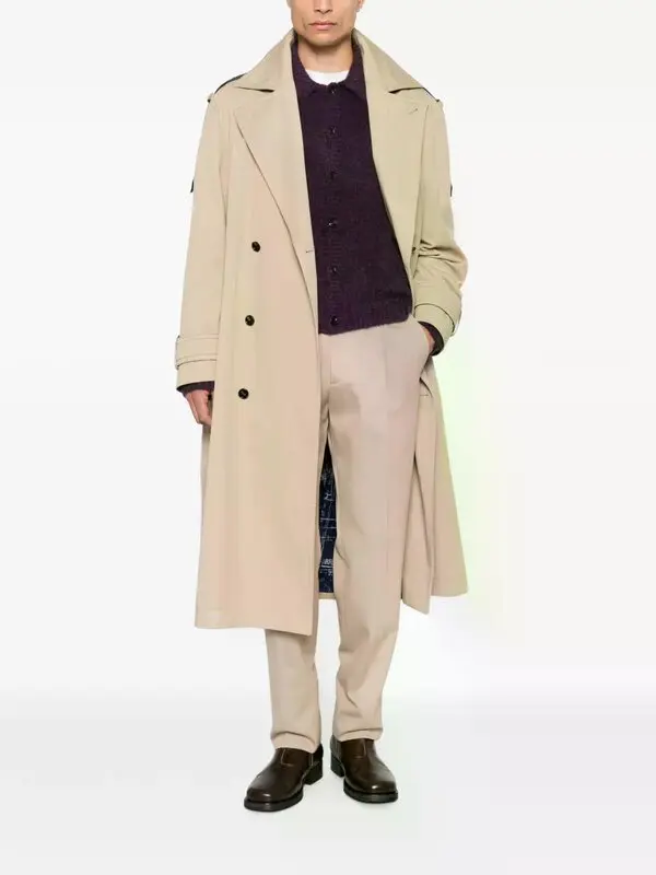 Zegna Single-pleat Cotton-blend Trousers