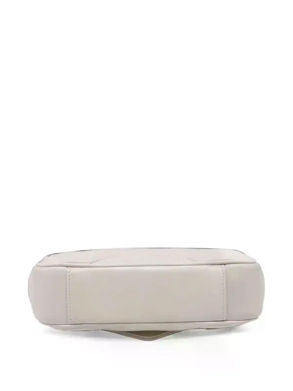 Saint Laurent Matelassé Loulou Shoulder Bag - Neutrals