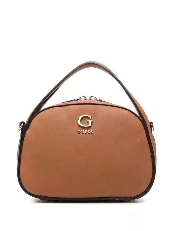 Guess Logo-plaque Tote Bag - Neutrals