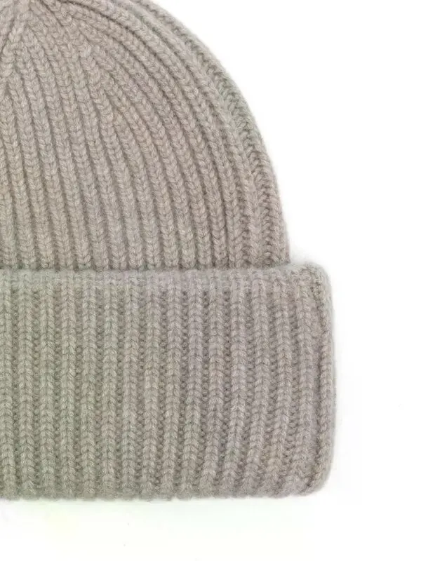 Soft Goat Ribbed Beanie