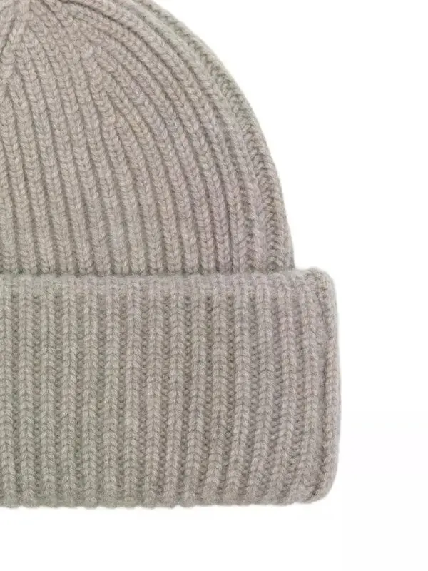 Soft Goat Ribbed Beanie