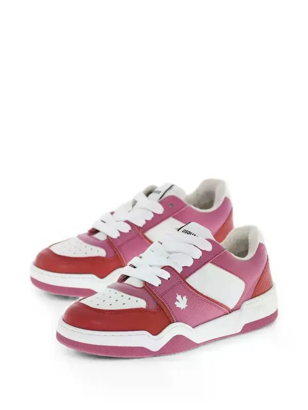 Dsquared2 Leather Panelled Sneakers