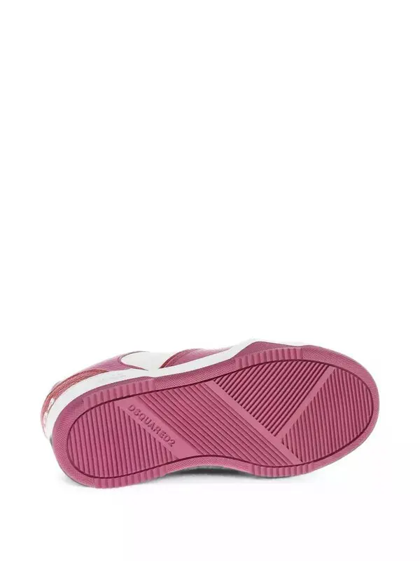 Dsquared2 Leather Panelled Sneakers