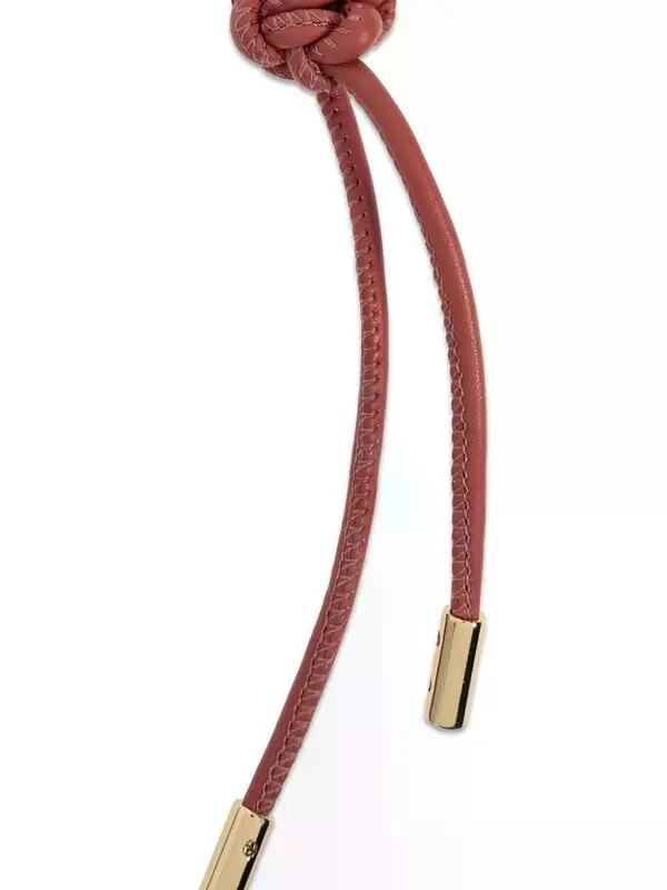 Michael Kors Braided Mk-logo Keyring