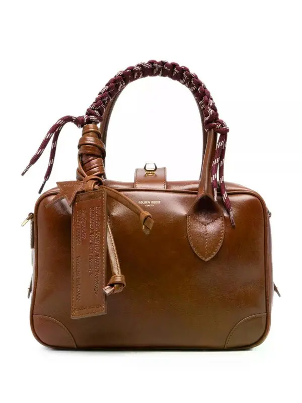 GOLDEN GOOSE Star-tag Leather Tote Bag