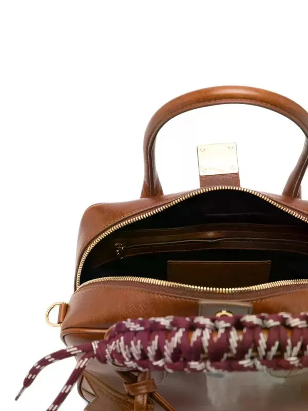GOLDEN GOOSE Star-tag Leather Tote Bag