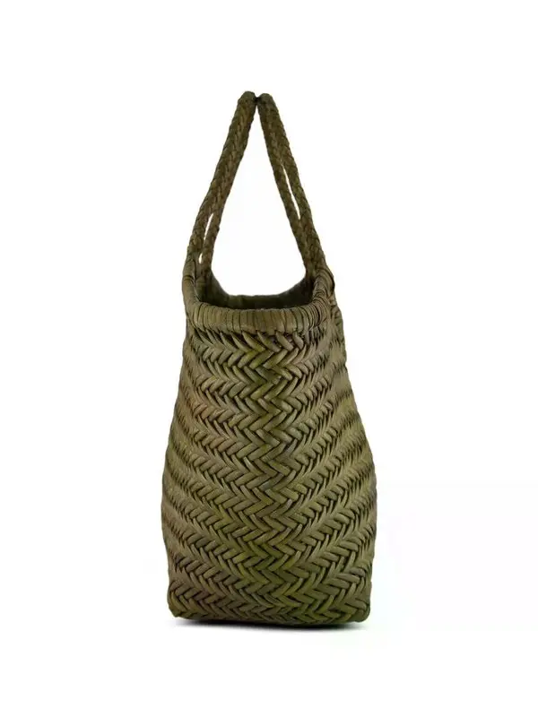 Dragon Diffusion Nantucket Woven Leather Tote Bag