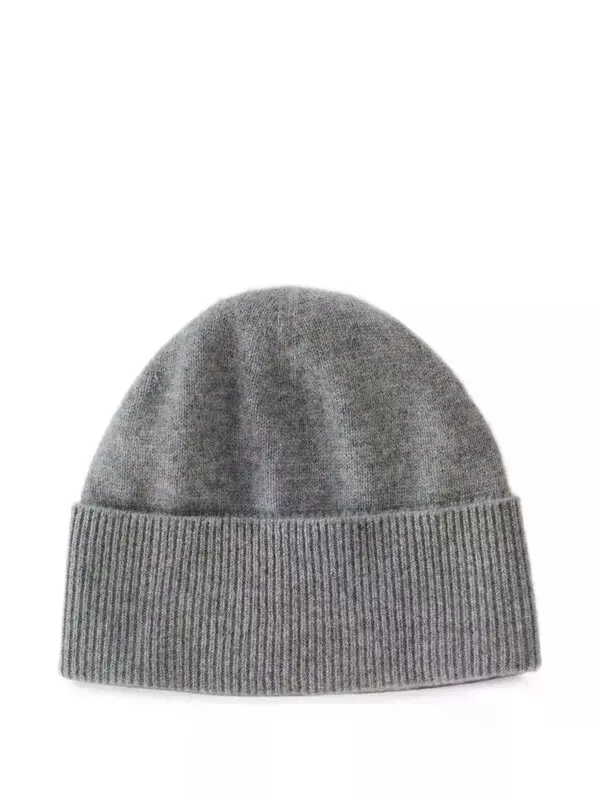 Studio Nicholson Balli Ribbed-trim Beanie Hat - Grey