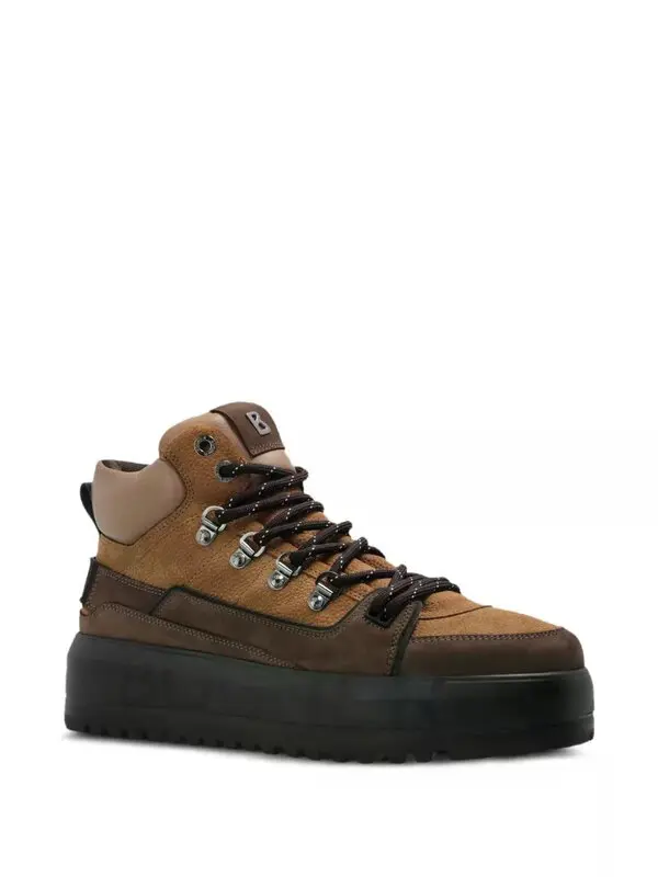 Bogner Antwerp Panelled Leather Ankle Boots
