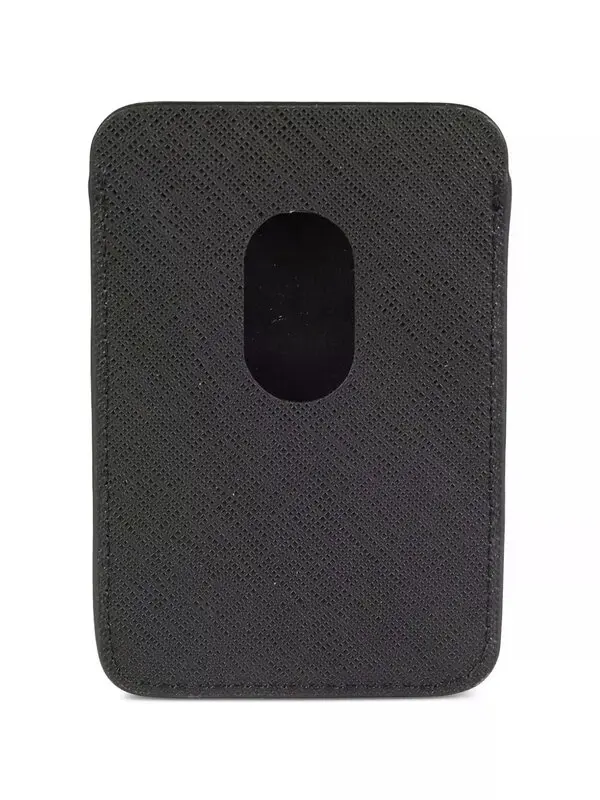 Emporio Armani Logo-plaque Textured Cardholder