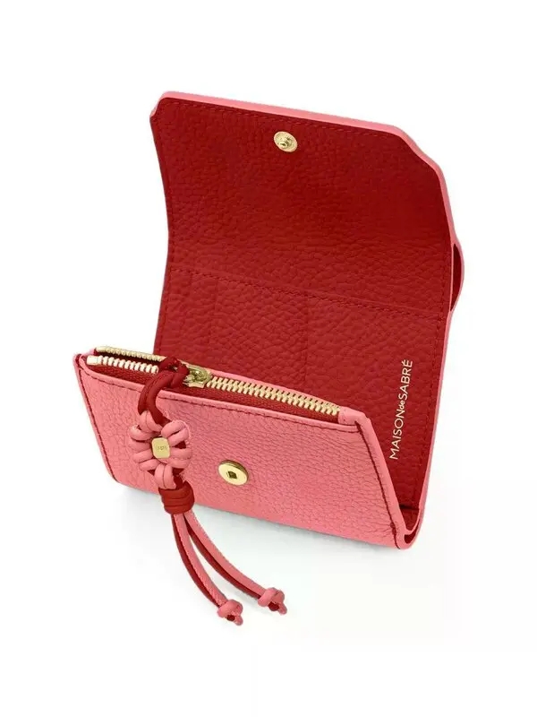 MAISON DE SABRE Trifold Leather Wallet