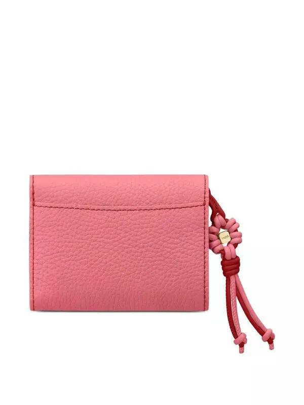 MAISON DE SABRE Trifold Leather Wallet - Pink