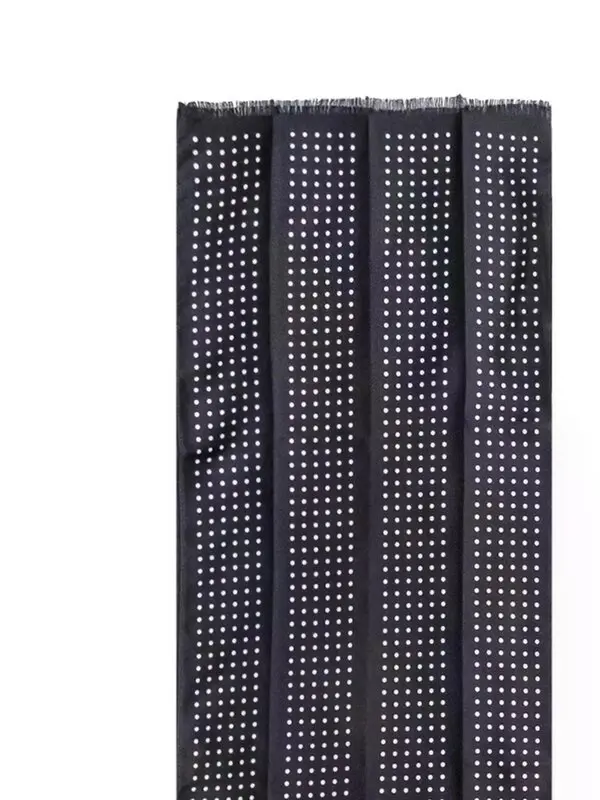 TOM FORD Polka-dot Fringed Scarf