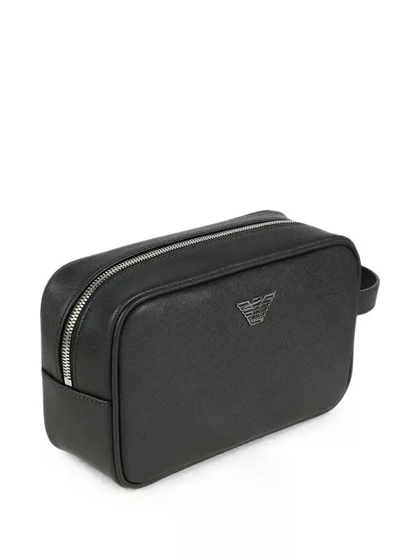 Emporio Armani Logo-plaque Wash Bag