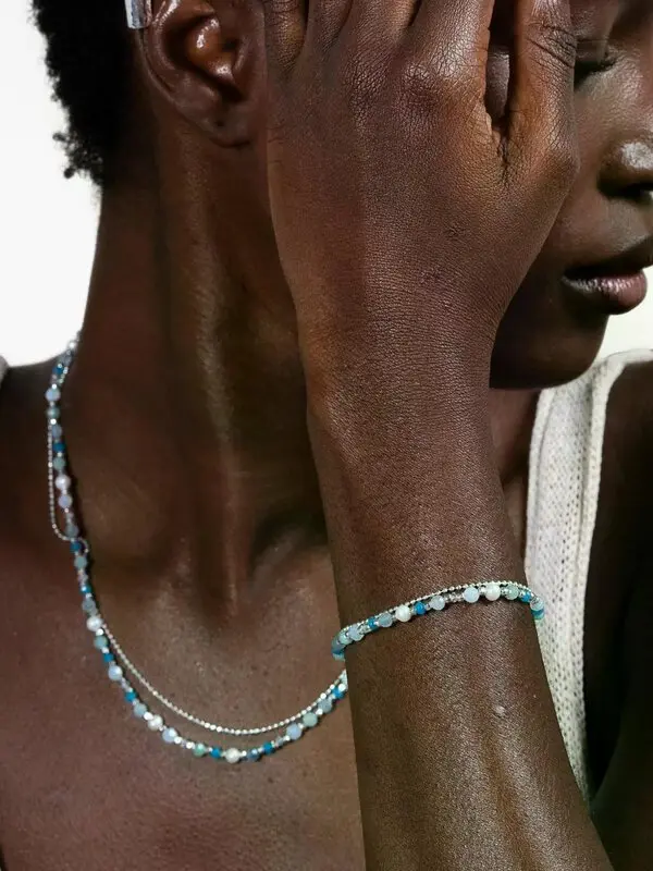 DOWER & HALL Serenity Orissa Beaded Bracelet