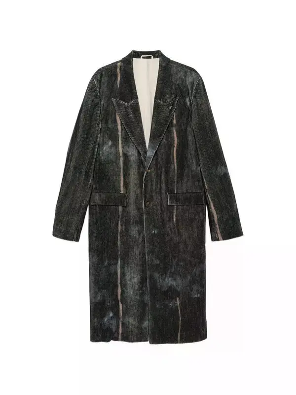 KANG Faded Corduroy-effect Coat