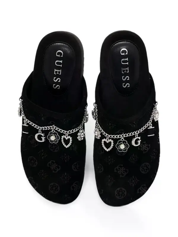 Guess Gavyn Charm-embellished Mules