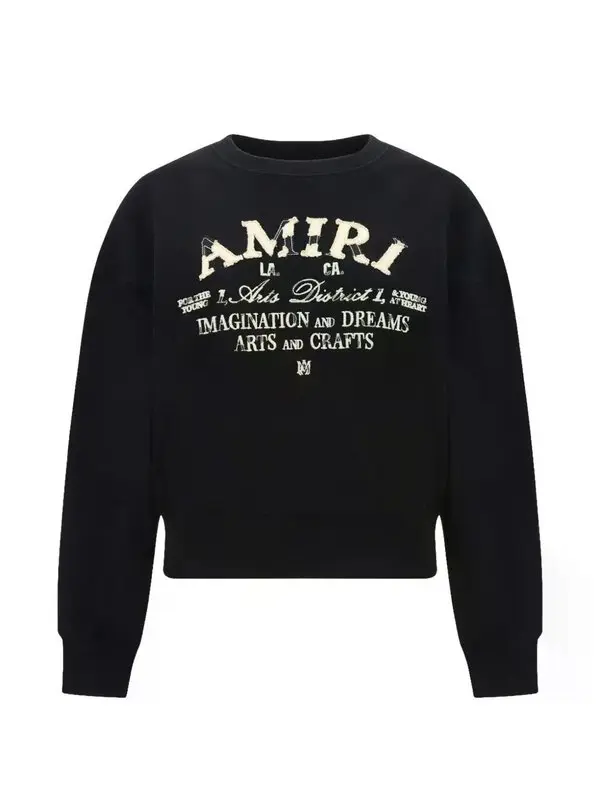 Amiri Arts District Embroidered Sweater