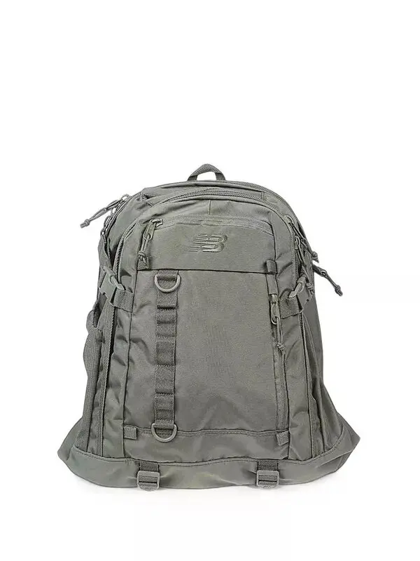 NEW BALANCE Athletics Advance Logo-embroidered Buckled Backpack - Grey