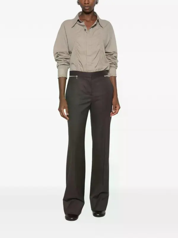 Stella McCartney Zip-detail Tailored Trousers