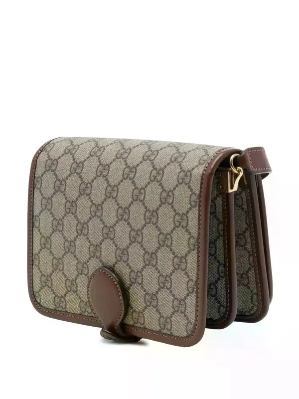 Gucci 2016-2026 Mini Gg Supreme Interlocking G Crossbody Bag