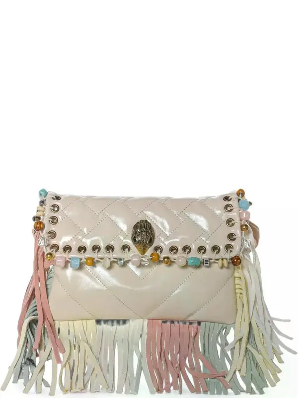 Kurt Geiger Oxford Fringed Shoulder Bag - Neutrals