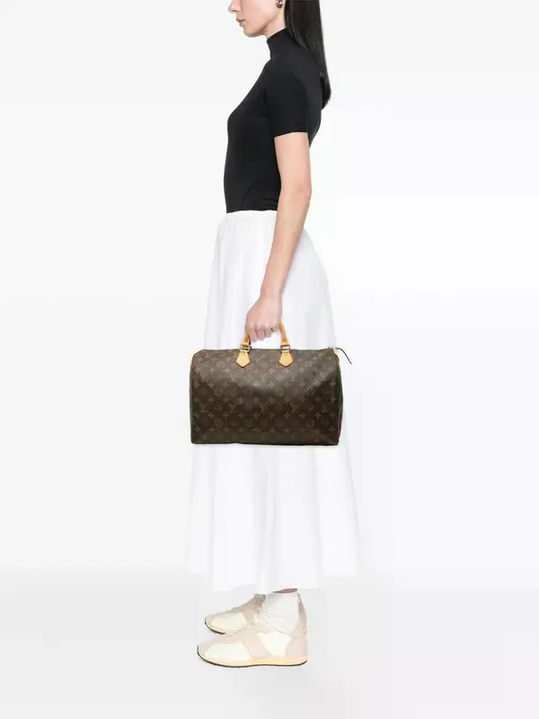 LOUIS VUITTON 2003 Monogram Speedy 40 Boston Bag