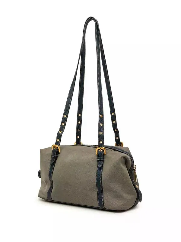 Prada 2010-2026 Canvas Canapa Logo Shoulder Bag