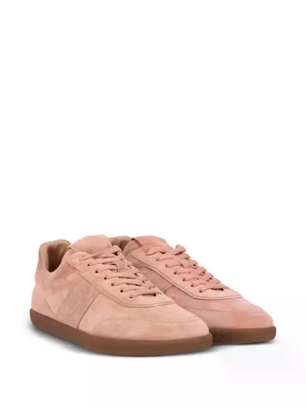 TOD'S Suede Logo-embossed Sneakers