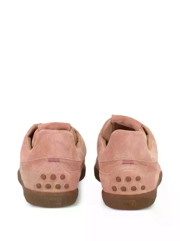 TOD'S Suede Logo-embossed Sneakers
