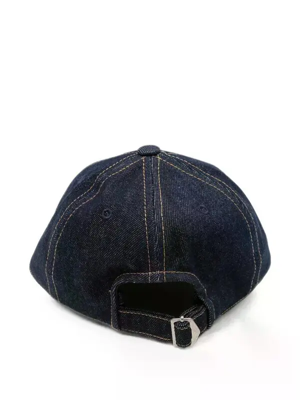 Isabel Marant Étoile Logo-embroidered Denim Cap