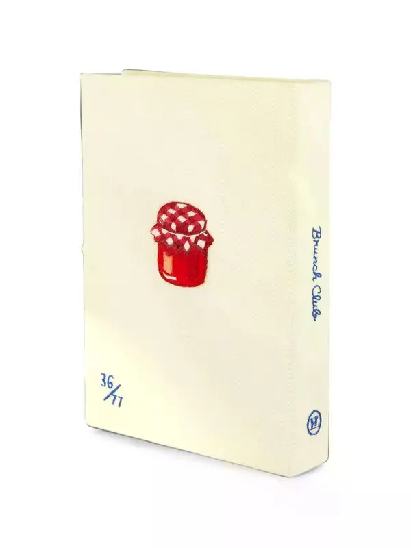 OLYMPIA LE-TAN Brunch Club Embroidered Clutch Bag