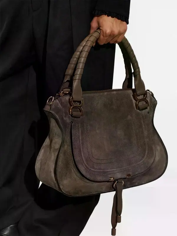 Chloé Marcie M Suede Tote Bag